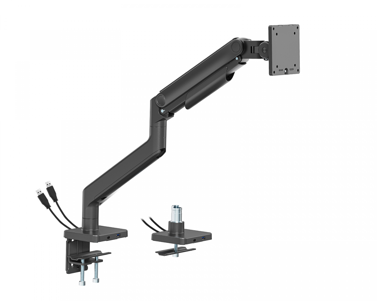 MaxMount Monitorhalterung 20kg Heavy-Duty 17”-49” Svart - 1 Bildschirme ...