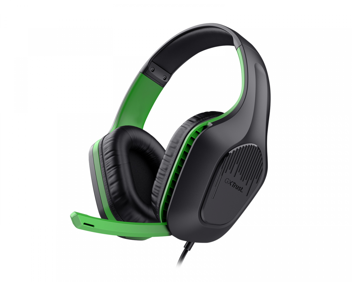 Trust GXT 415X Zirox Gaming-Headset Xbox - Schwarz/Grün - MaxGaming.gg