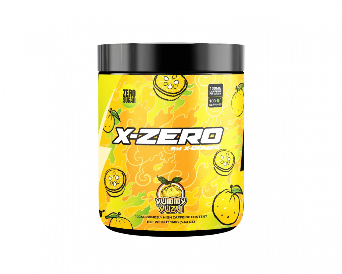 X-Gamer X-Zero Yummy Yuzu - 100 Portionen - MaxGaming.gg