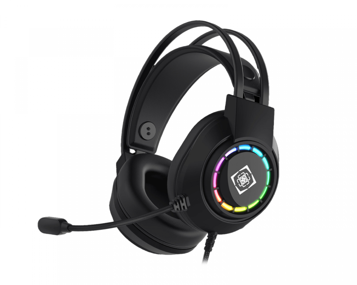 DH220 Verdrahtet RGB Gaming Headset - Schwarz - MaxGaming.gg