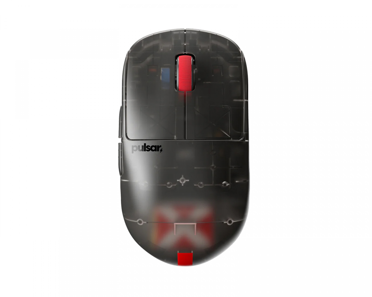 Pulsar X2-H High Hump Kabellose Gaming-Maus - Clear Black - Limited ...