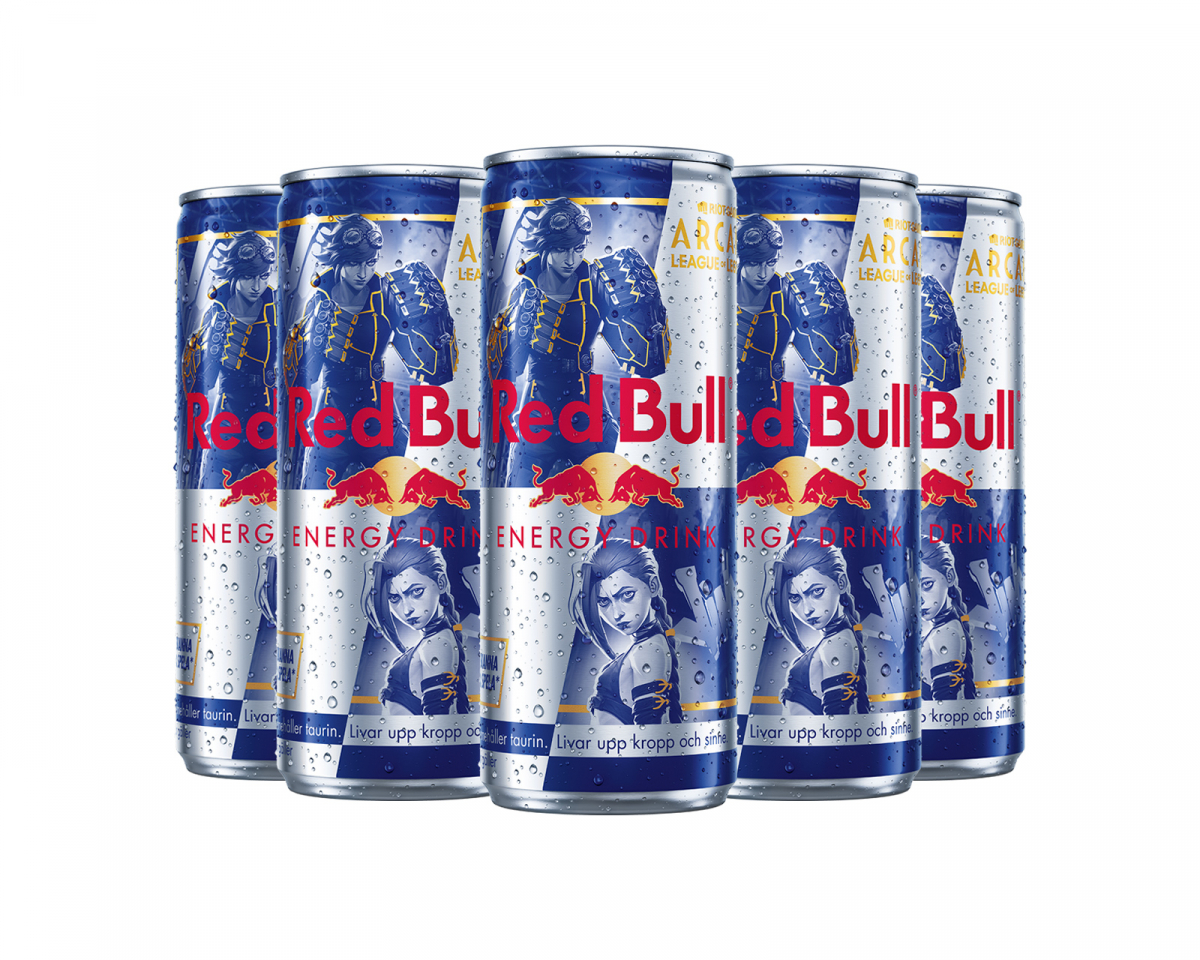 Red Bull Original Arcane League Of Legends Edition 250ml - 24-Stück ...