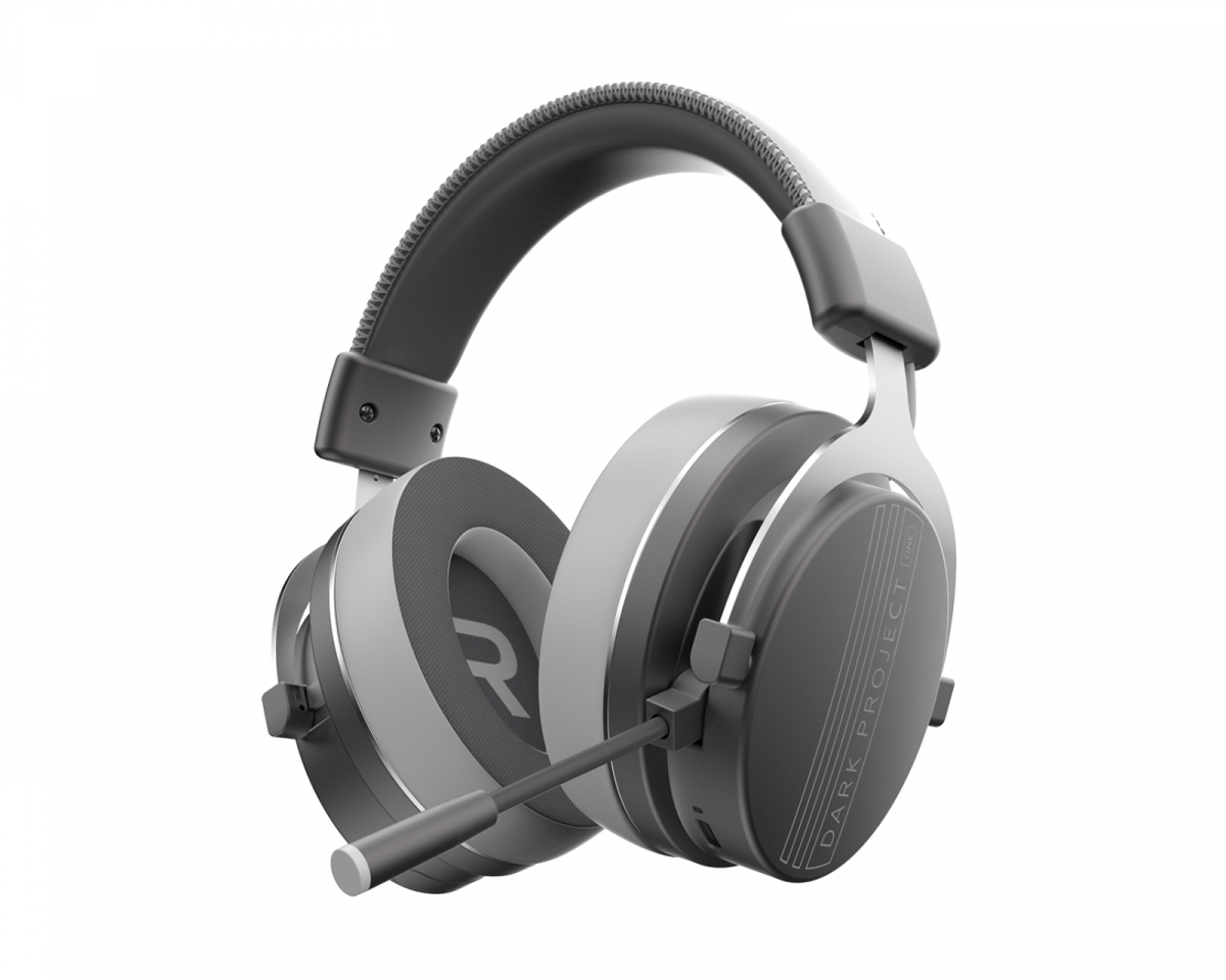 Dark Project VEXO Kabelloses Gaming-Headset - Grau - MaxGaming.gg