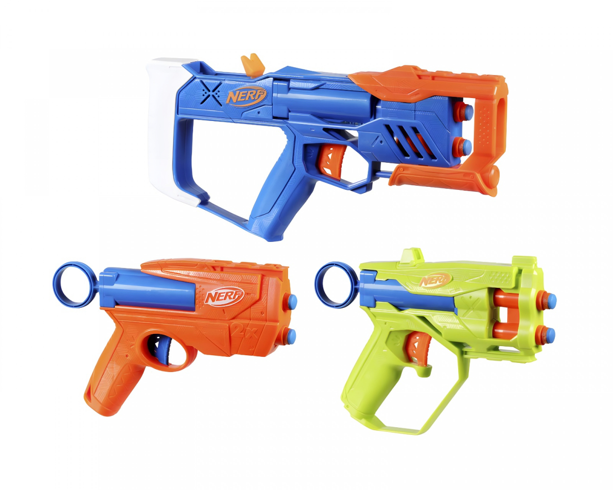 Nerf N-Series Blaster - Triple Action Pack - MaxGaming.gg