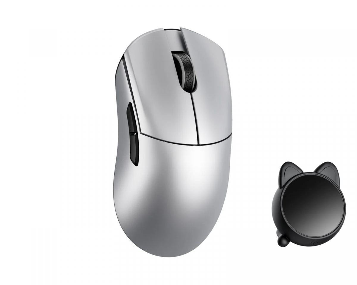 WLMouse Huan Stainless Magnesium Alloy Kabellose Gaming-Maus - Silber ...