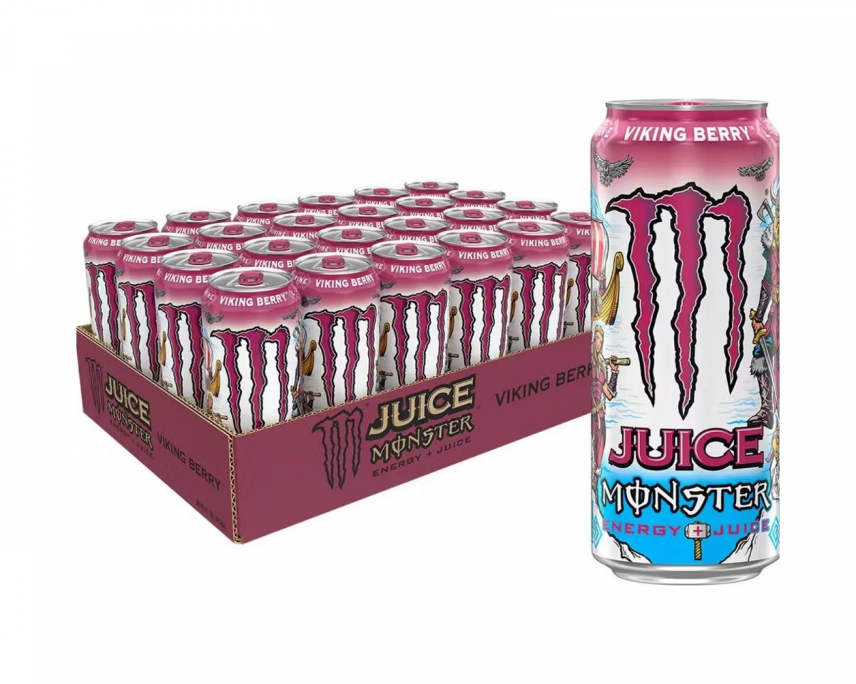 Monster Energy Juiced Viking Berry 24 x 500ml - MaxGaming.gg