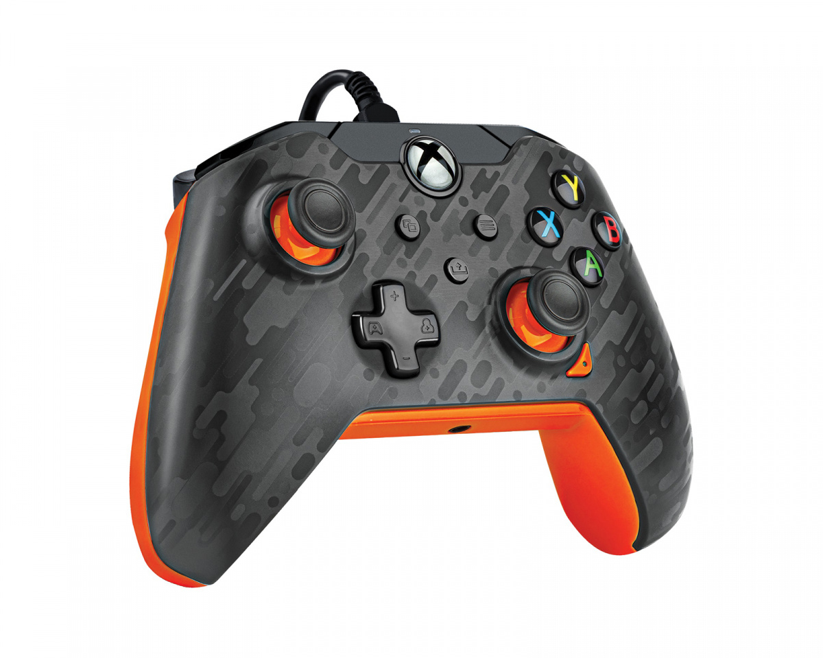 PDP Wired Controller Xbox Series Xbox One PC Atomic Carbon